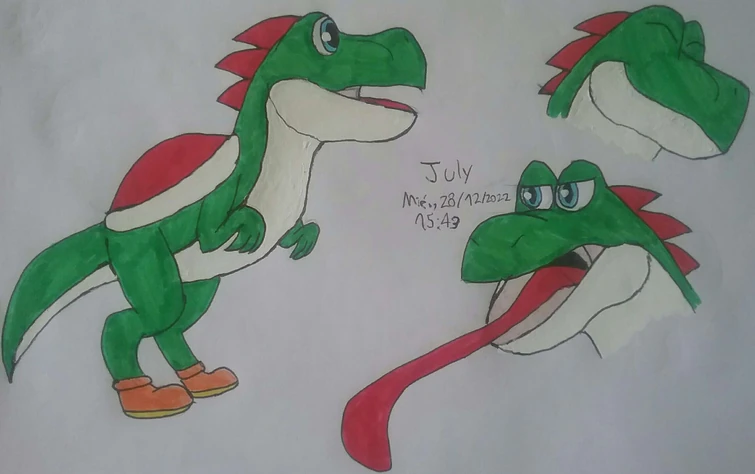 Yoshi realista. | Fandom