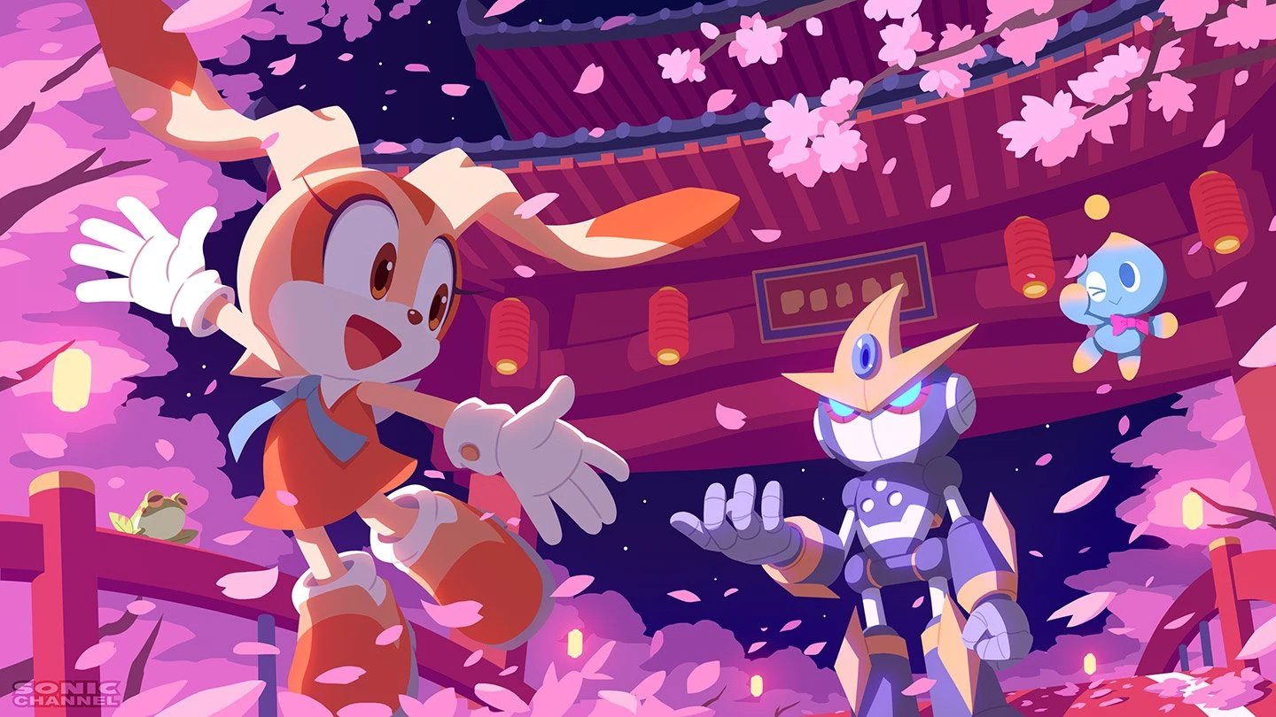 Cream and G-merl Sonic Channel art | Fandom