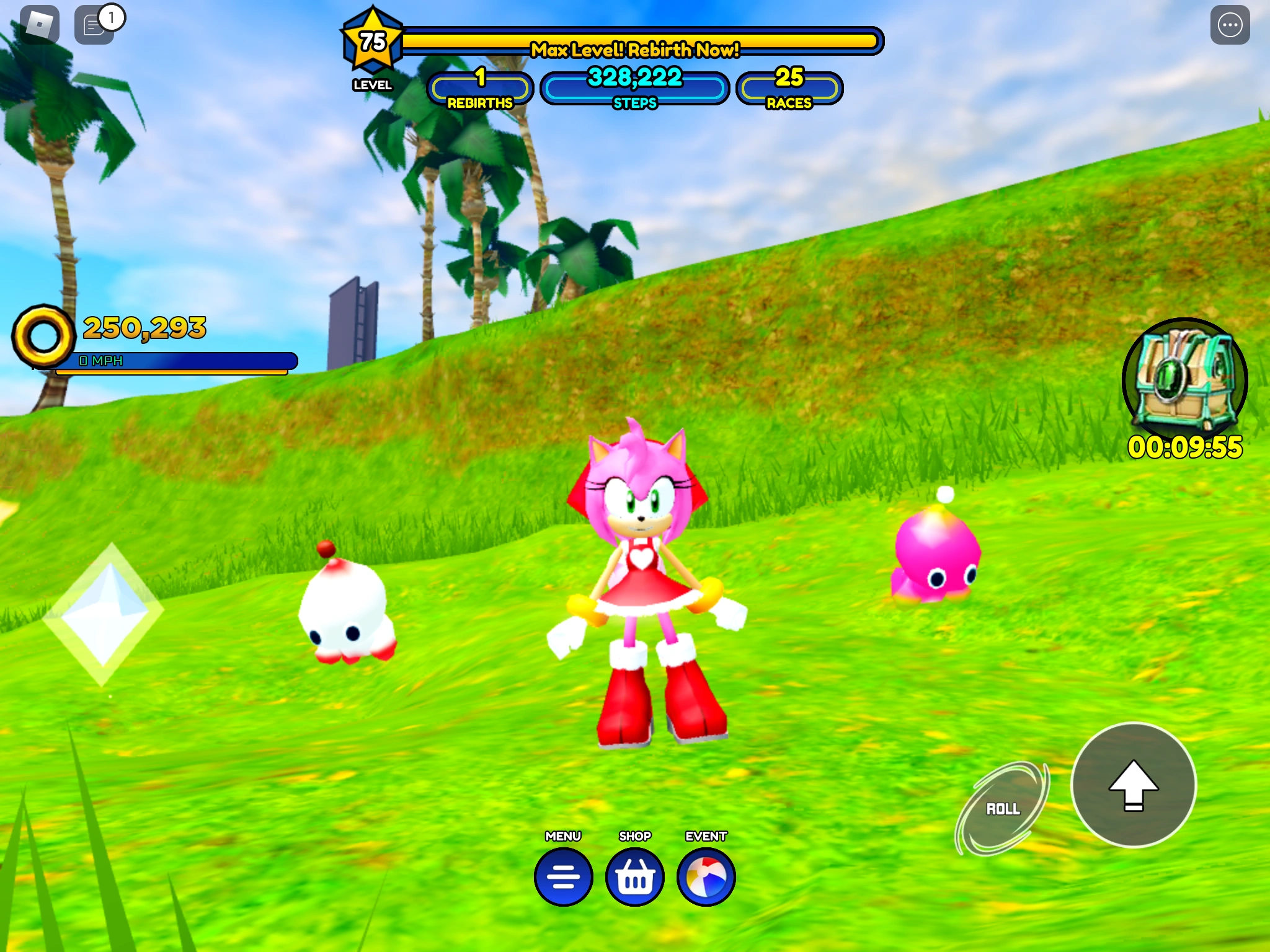 Look who got the new Chef Amy skin in Sonic Speed Simulator | Fandom