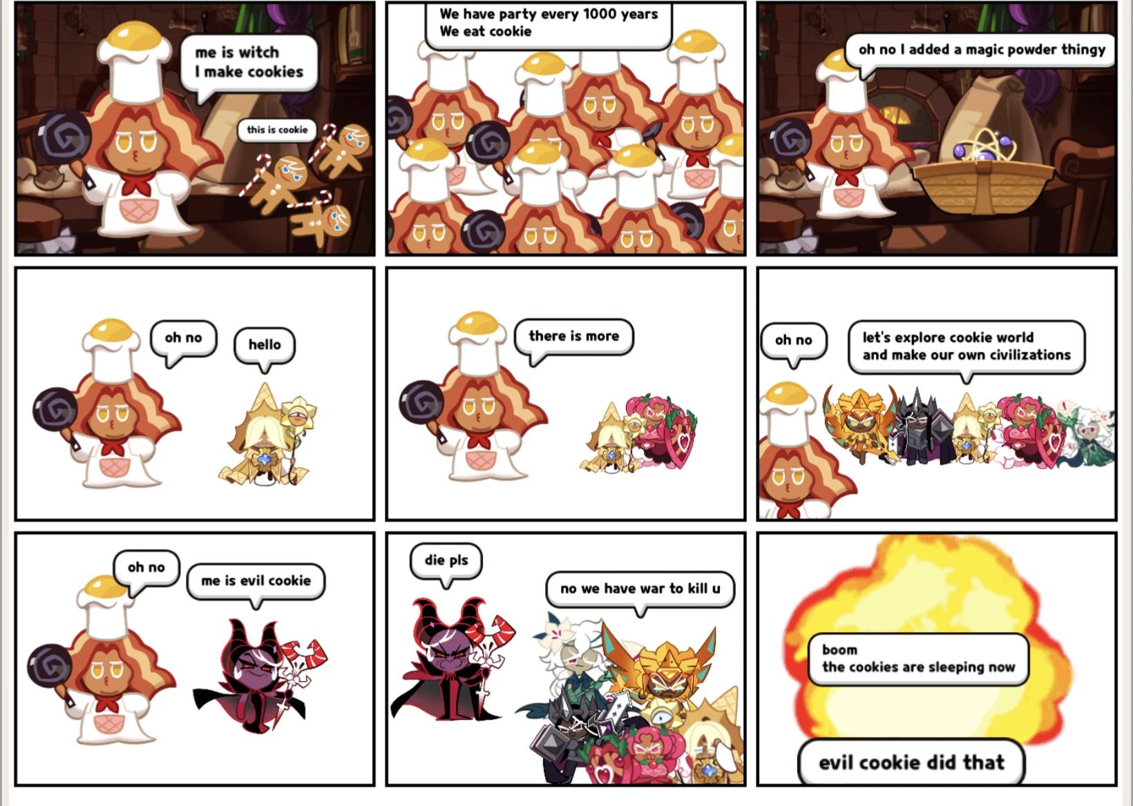 Basically the cookie run lore in a nutshell part one | Fandom