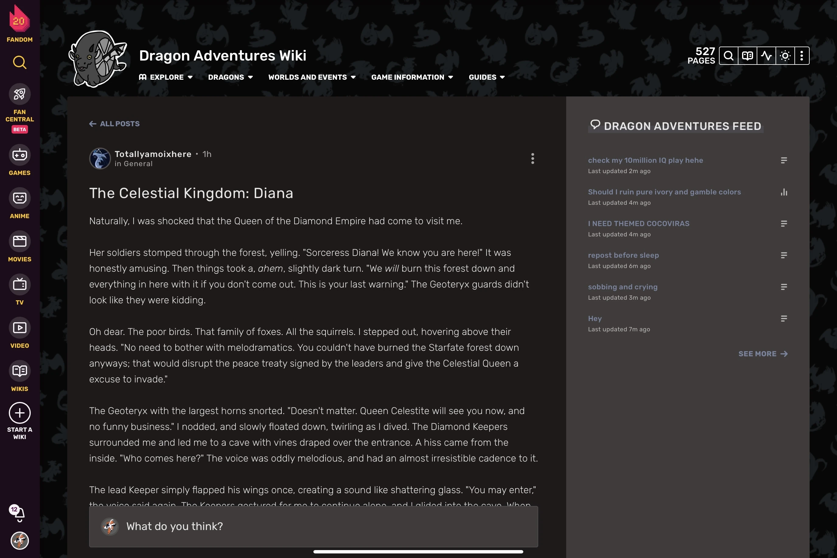 Why is the wiki layout changing back and forth ToT | Fandom