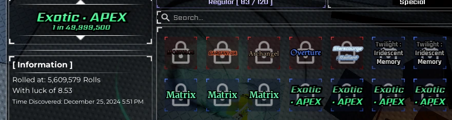 crismas apex | Fandom