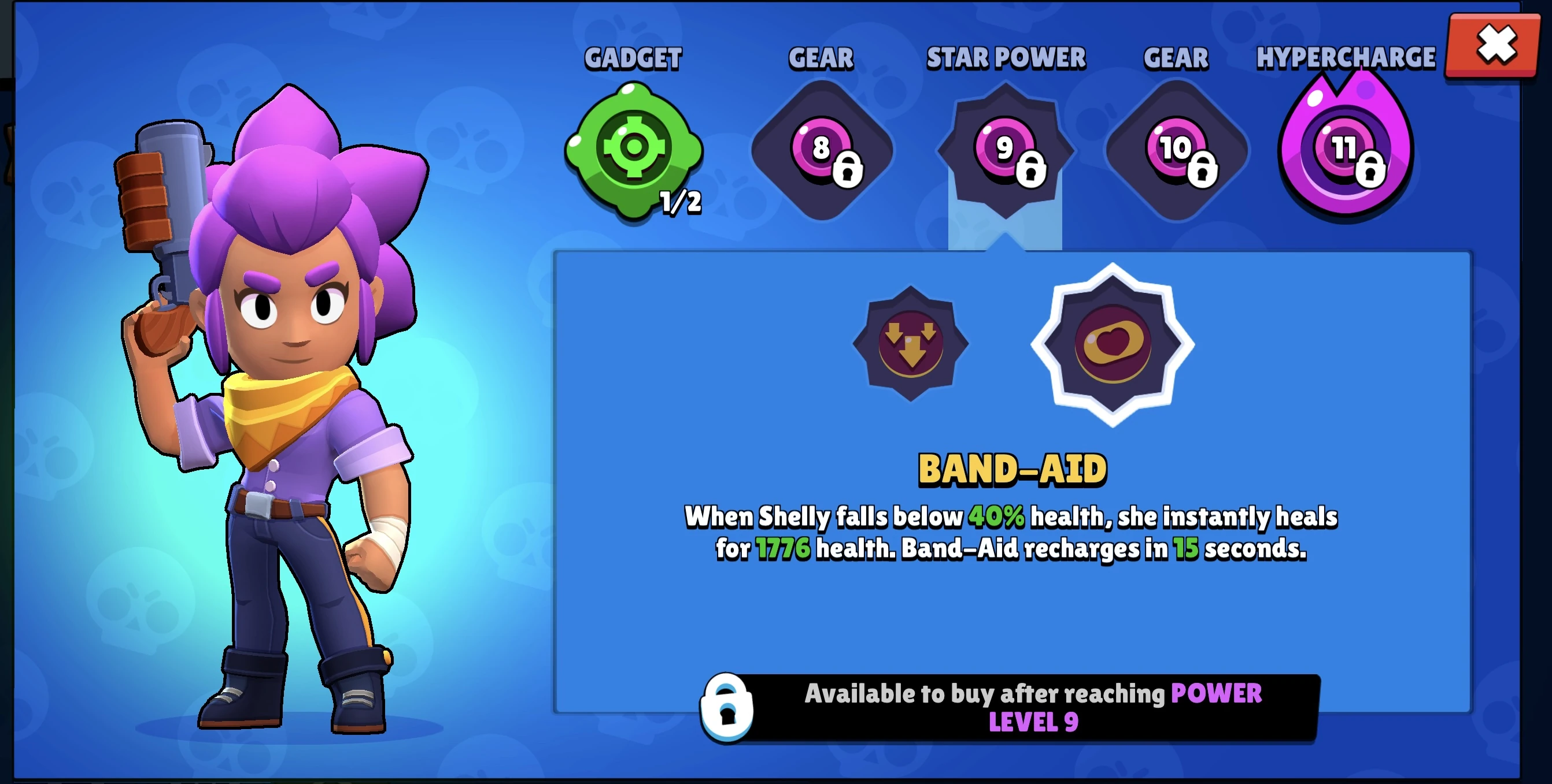 Shelly’s star power “Band-aid” trademark | Fandom
