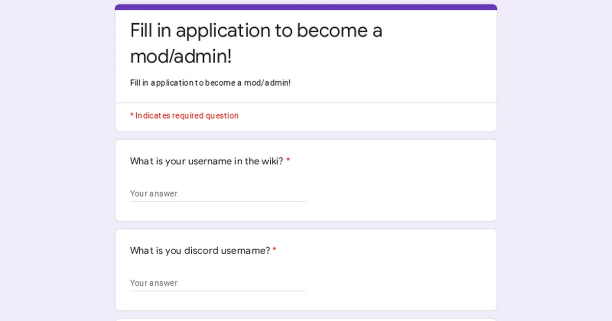 Hey we need 1 more new admin/moderator | Fandom