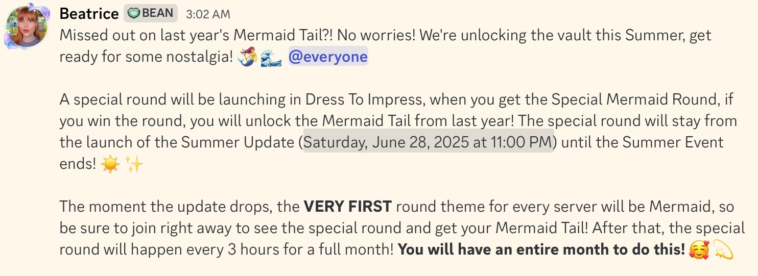 YOU CAN GET THE GAMES MERMAID TAIL AGAIN | Fandom