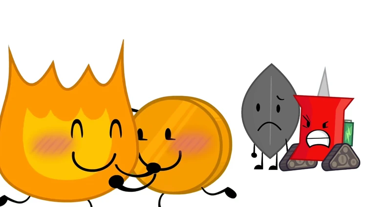 Since Leafy is missing and Pin betrayed Coiny, Coiny started going out ...