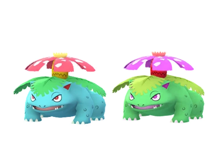 Shiny fixing 1 (Bulbasaur, Ivysaur, Venusaur) | Fandom