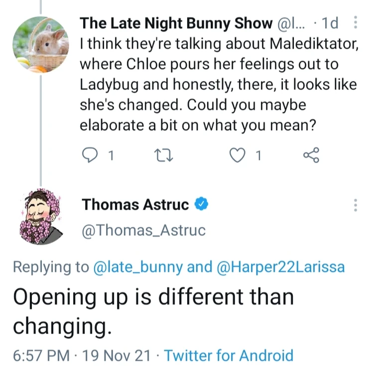 Too bad we won't get a Chloé Redemption arc | Fandom