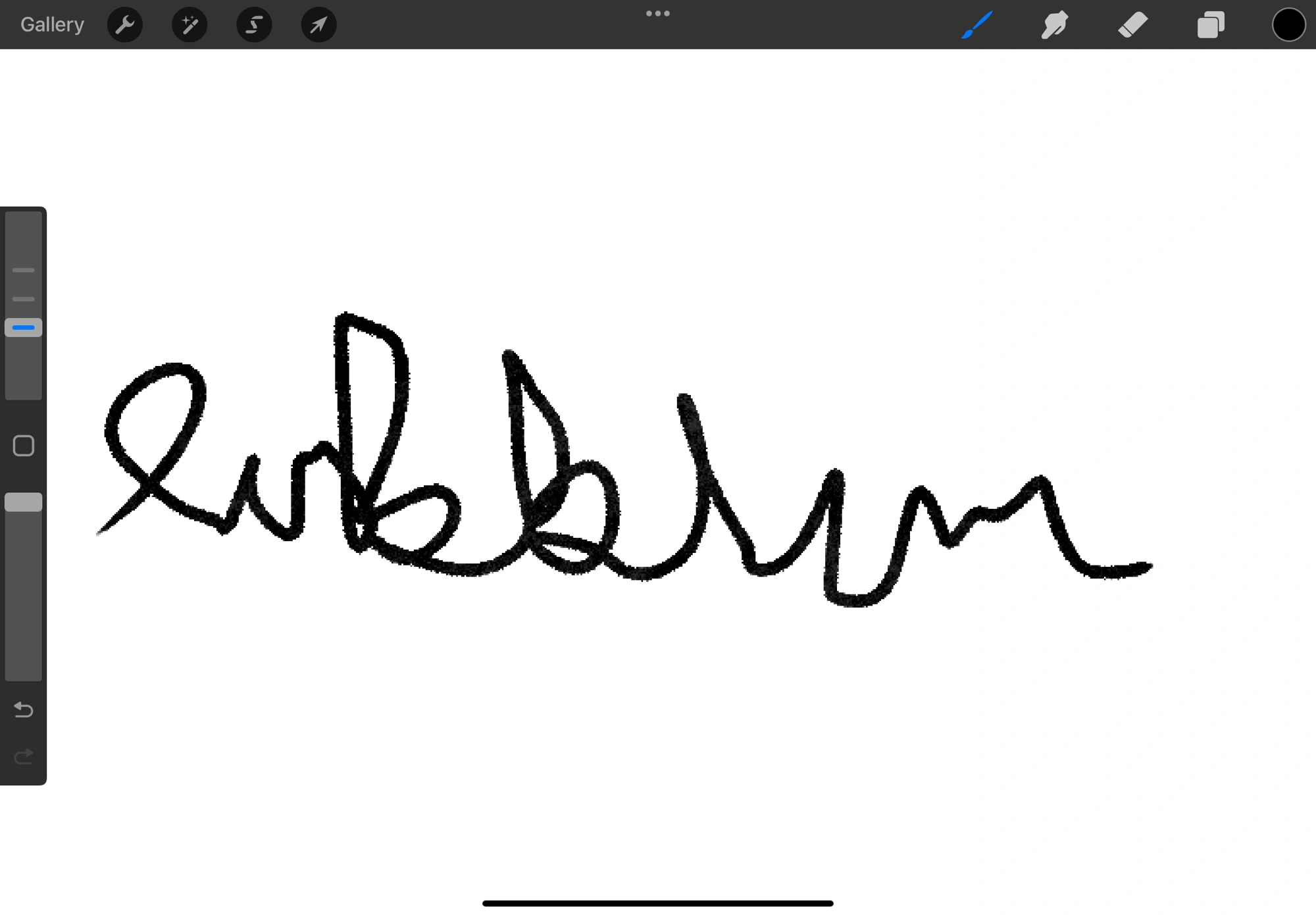 I tried to make something that looks like cursive | Fandom
