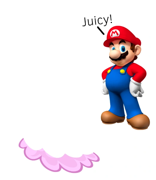 Mario eats Puffball | Fandom