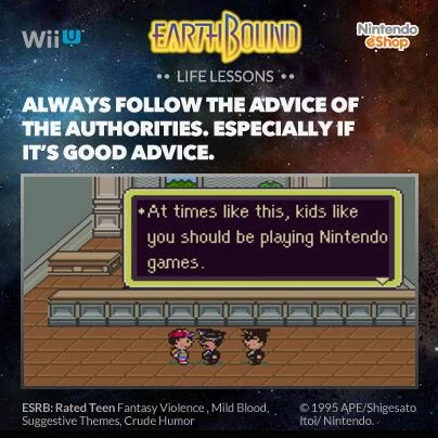 I think that the Nintendo social media guy got to this dialogue in ...