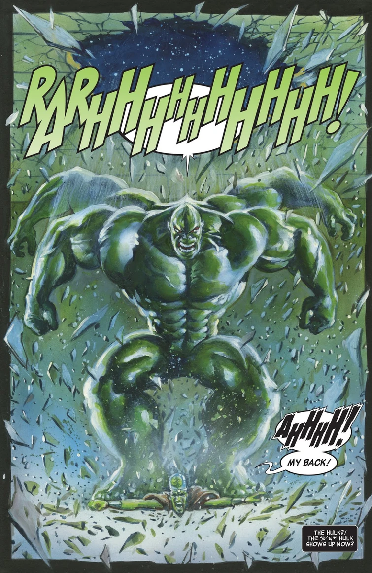 How powerful is hulk from the space punisher comic | Fandom
