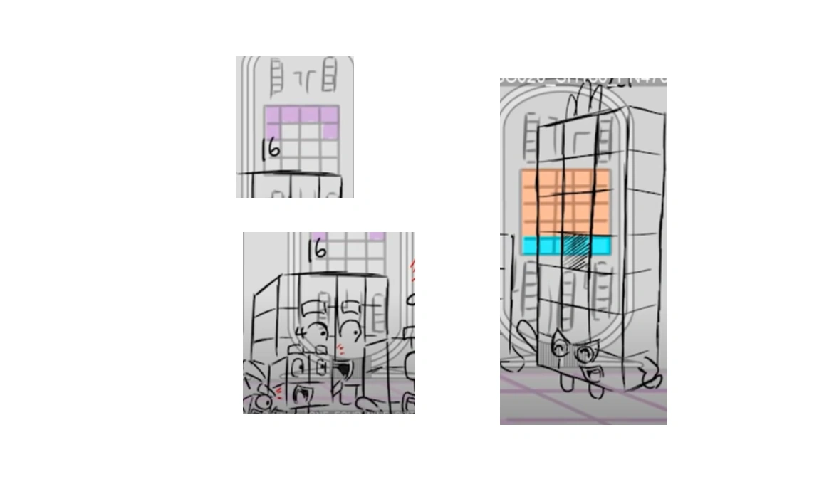 These are beta designs of 16 and 21. | Fandom