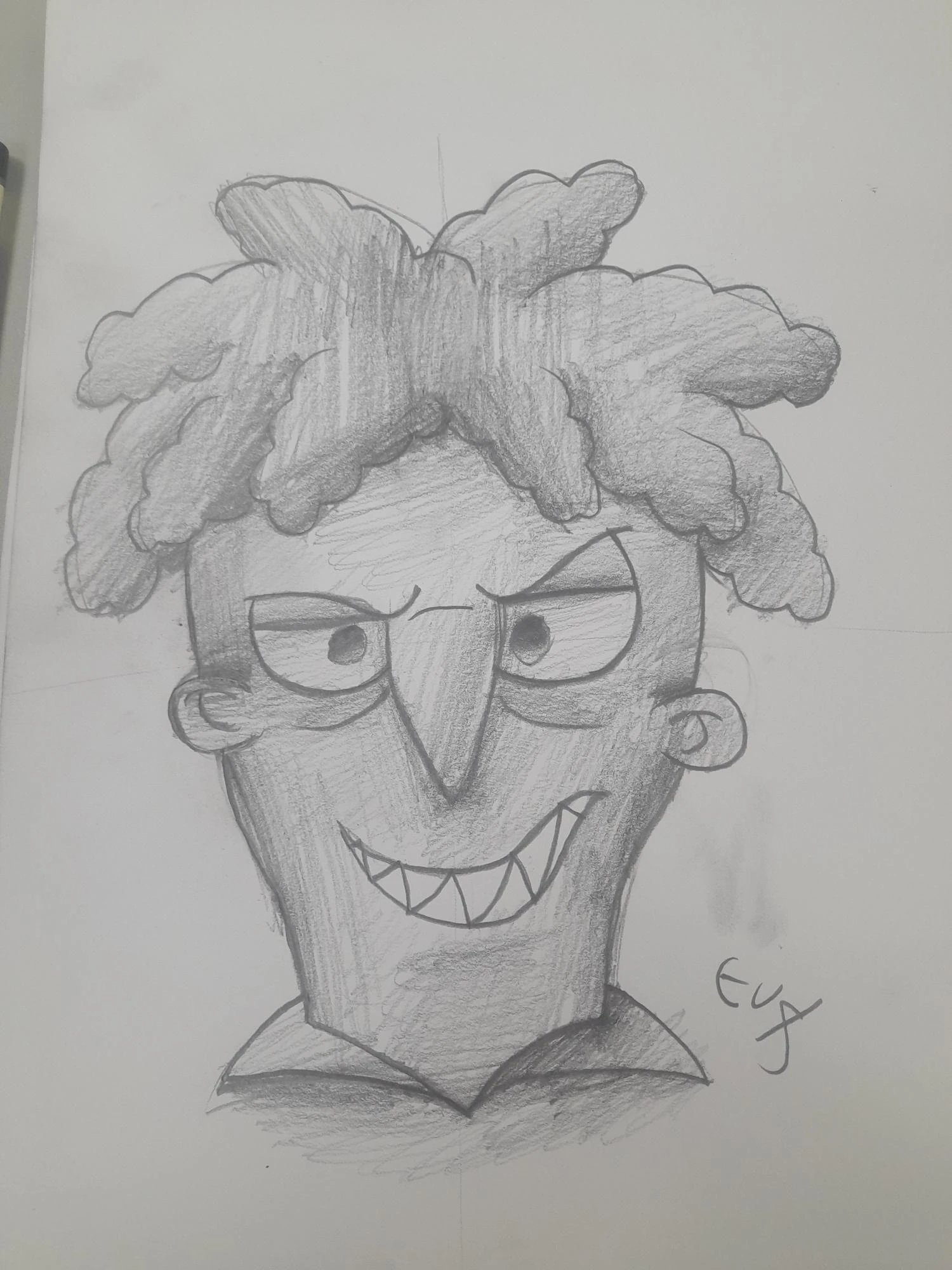 My sketch of Sideshow Bob | Fandom