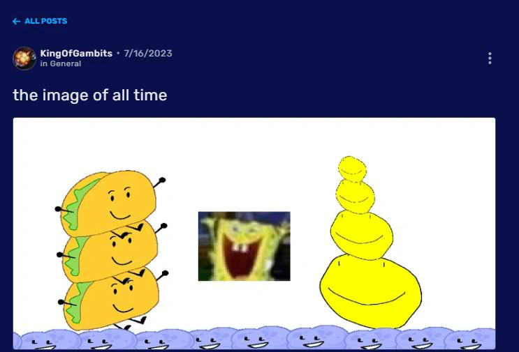 i will never forget this image, thank you, kingofgambits..😔 | Fandom