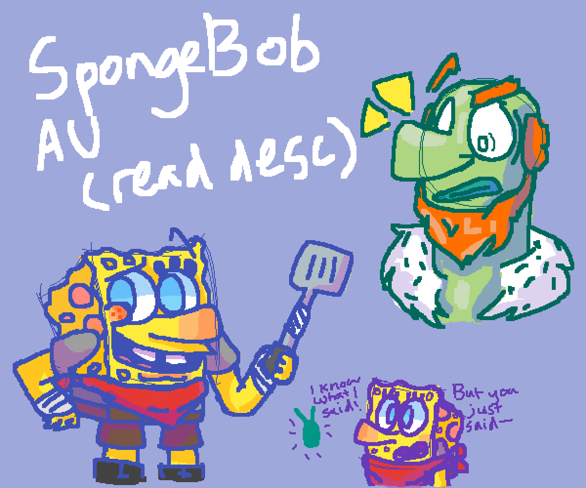 SpongeBob Movie Alternate Universe! [original art by me] | Fandom