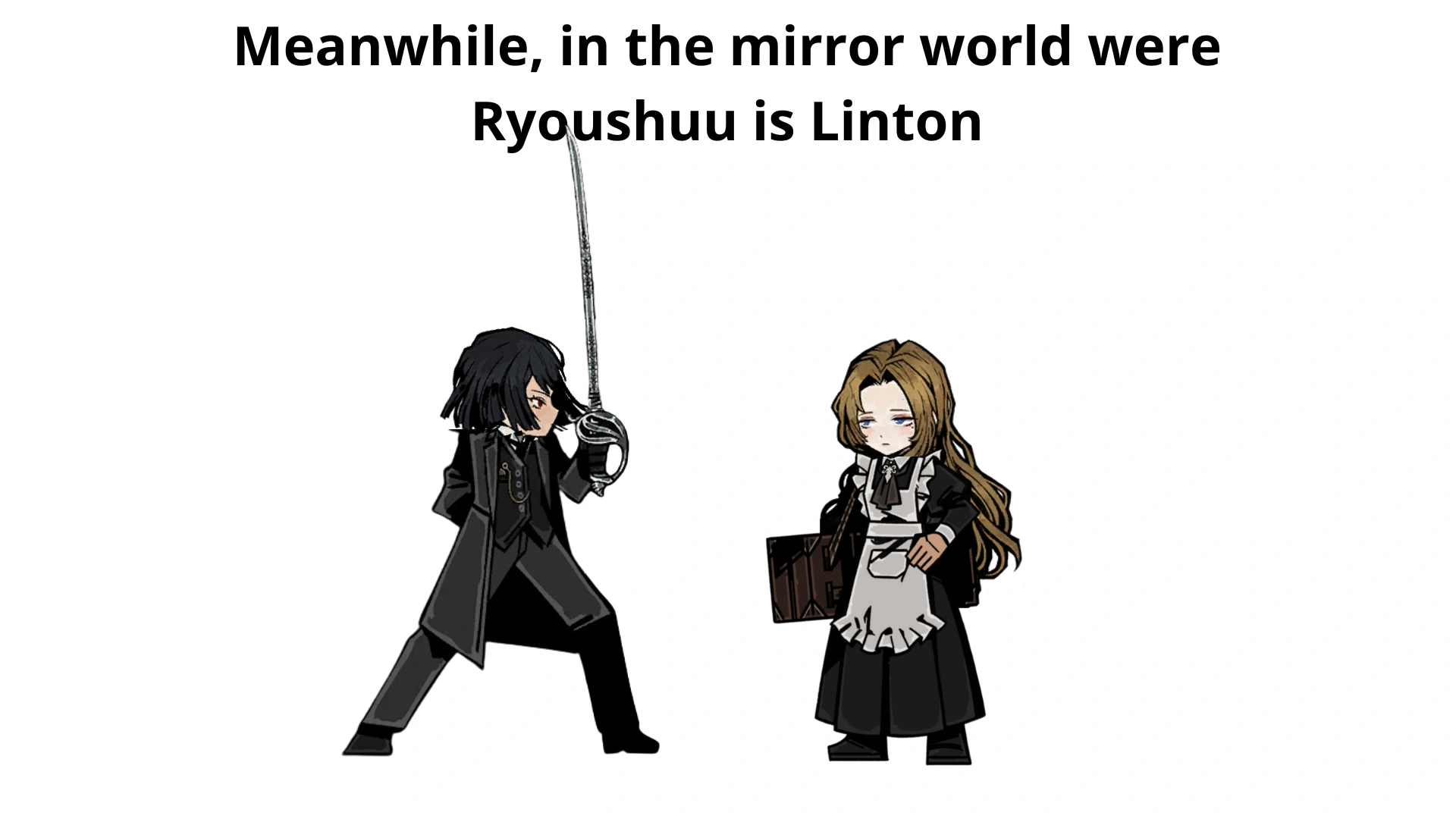 I think Butler Ishmael would be Butler Faust in this Mirror World but I ...