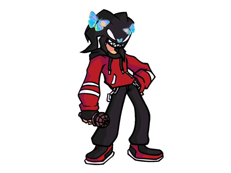 There’s butterflies on Agoti Imao | Fandom