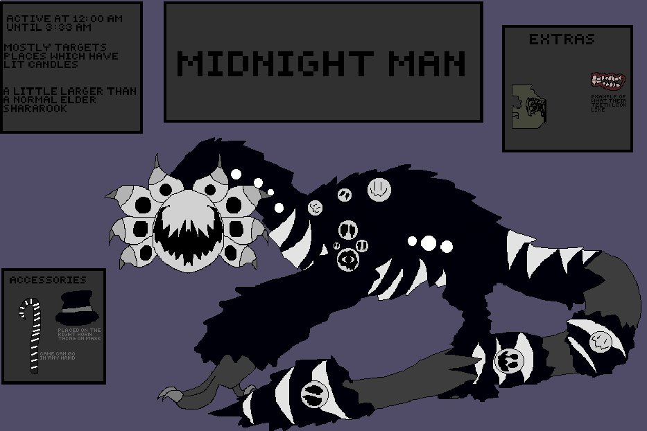 Midnight Man Reference Sheet | Fandom