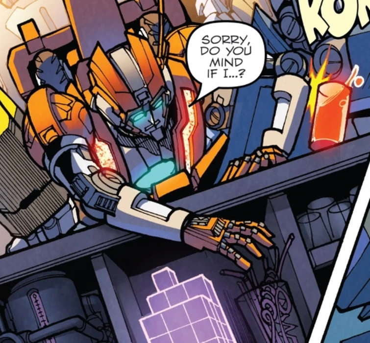 Rung asks for a curly straw, inadvertently starting the Transformers ...