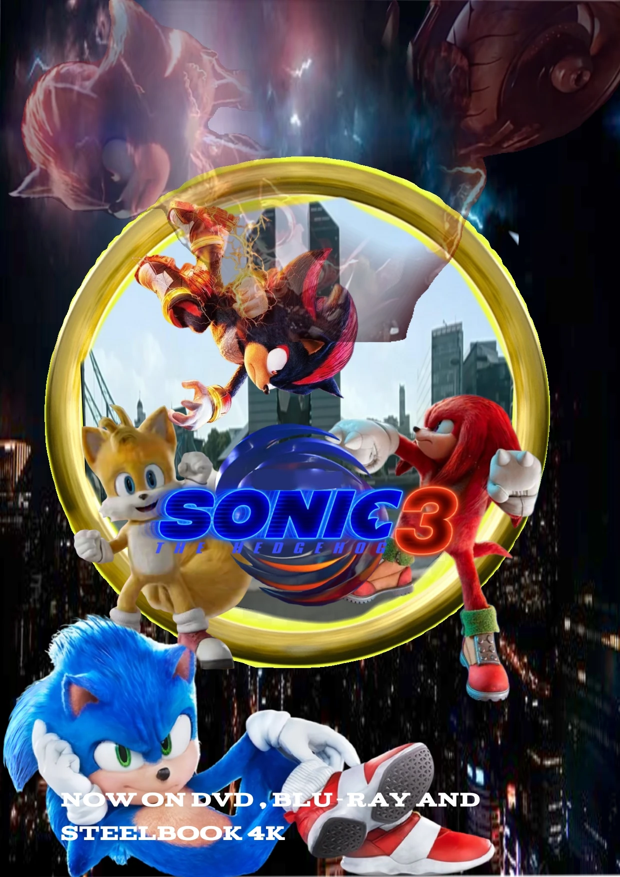 I made a Sonic 3 poster | Fandom