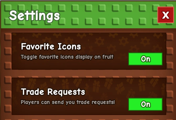 You can disable trades | Fandom