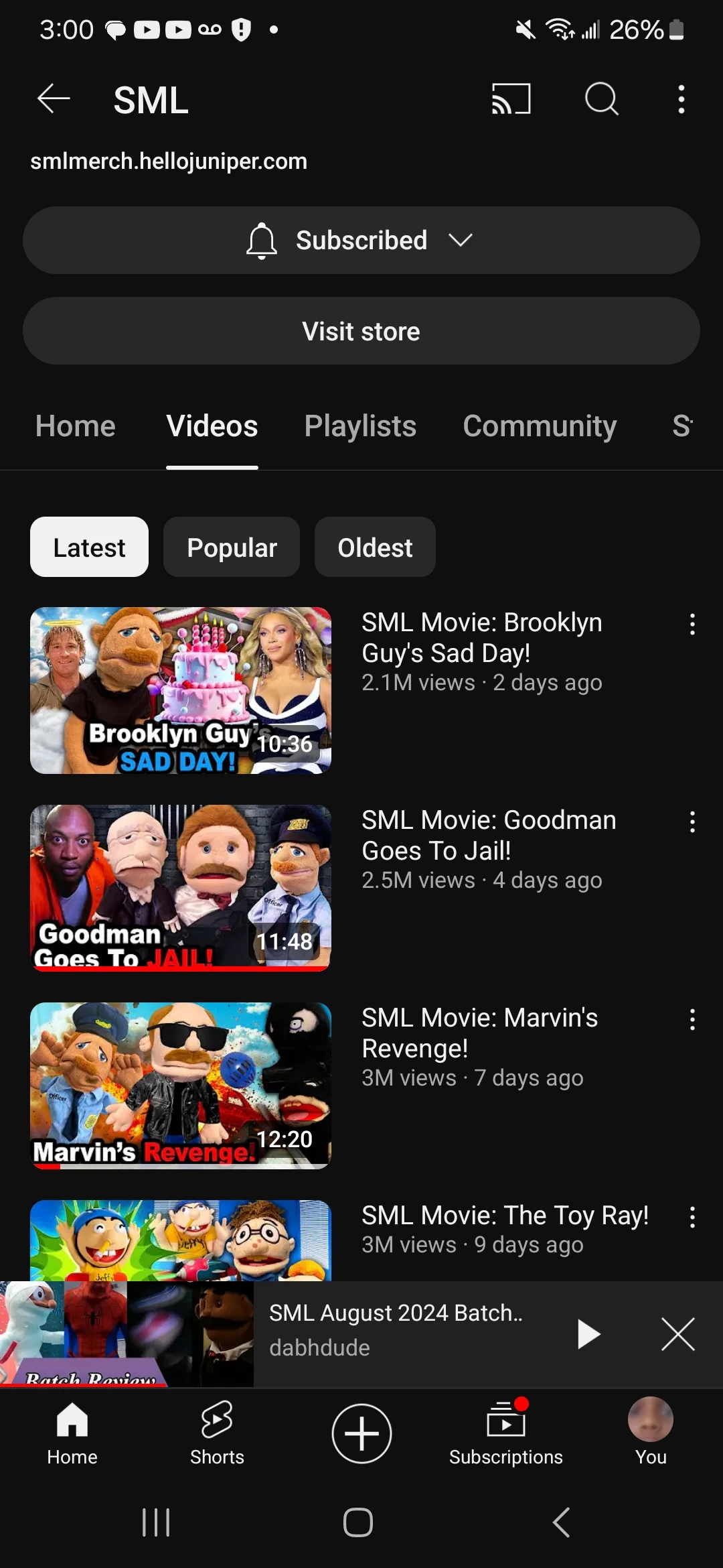 I noticed the schedule is kinda weird for SML this week | Fandom