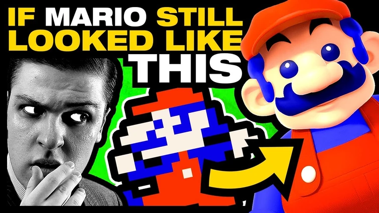 there is this video that shows Mario characters if they kept their og ...