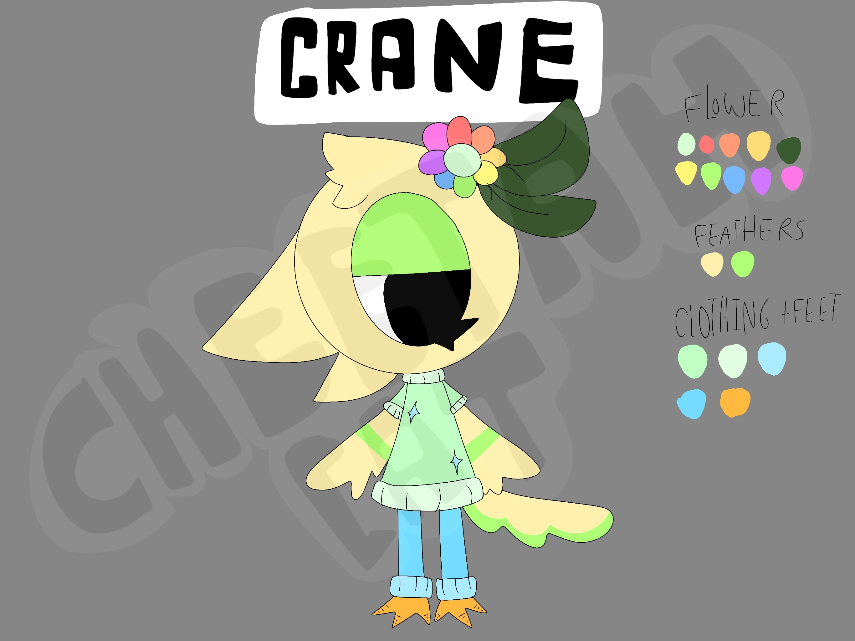 Dandy’s world oc: Crane | Fandom