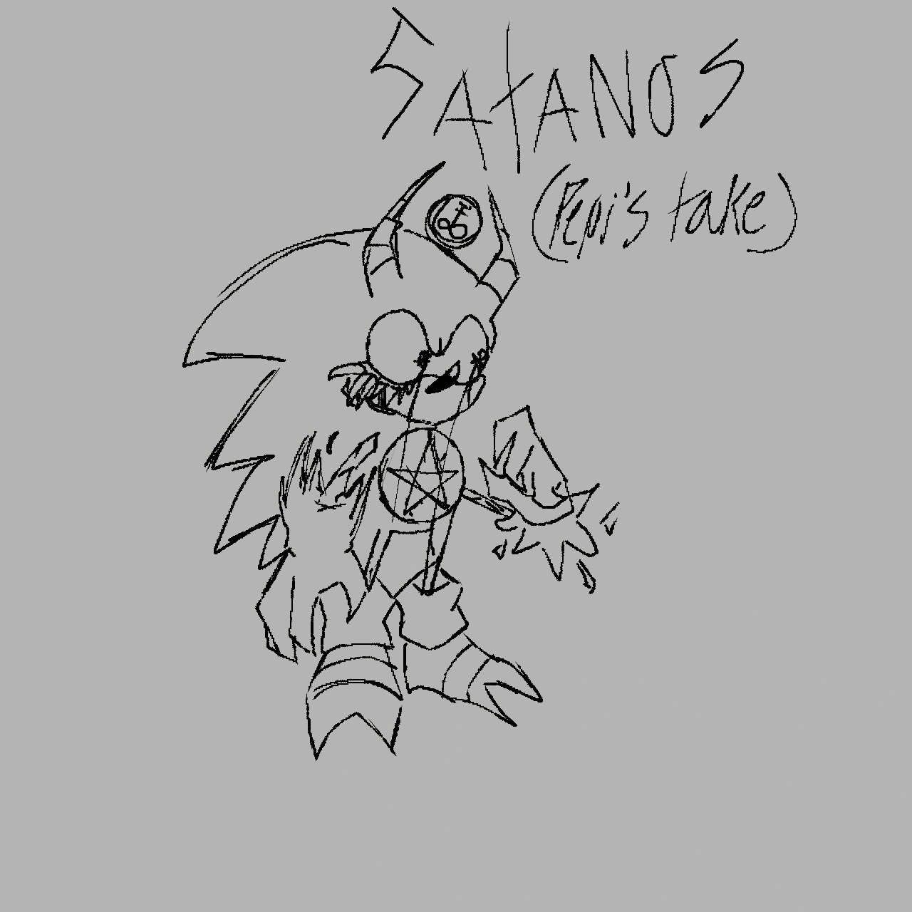 my satanos retake design | Fandom