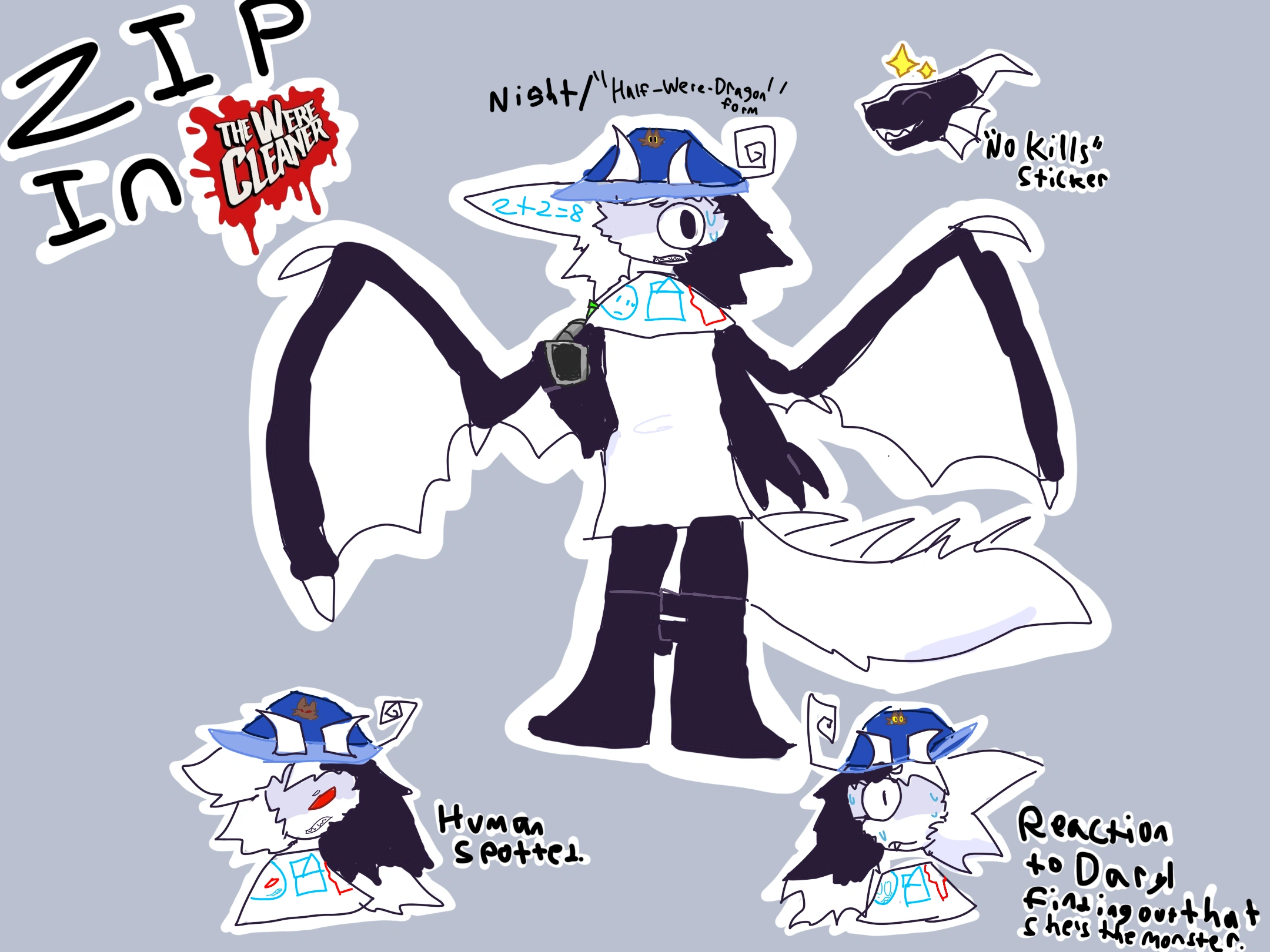 Zip in The WereCleaner AU! | Fandom