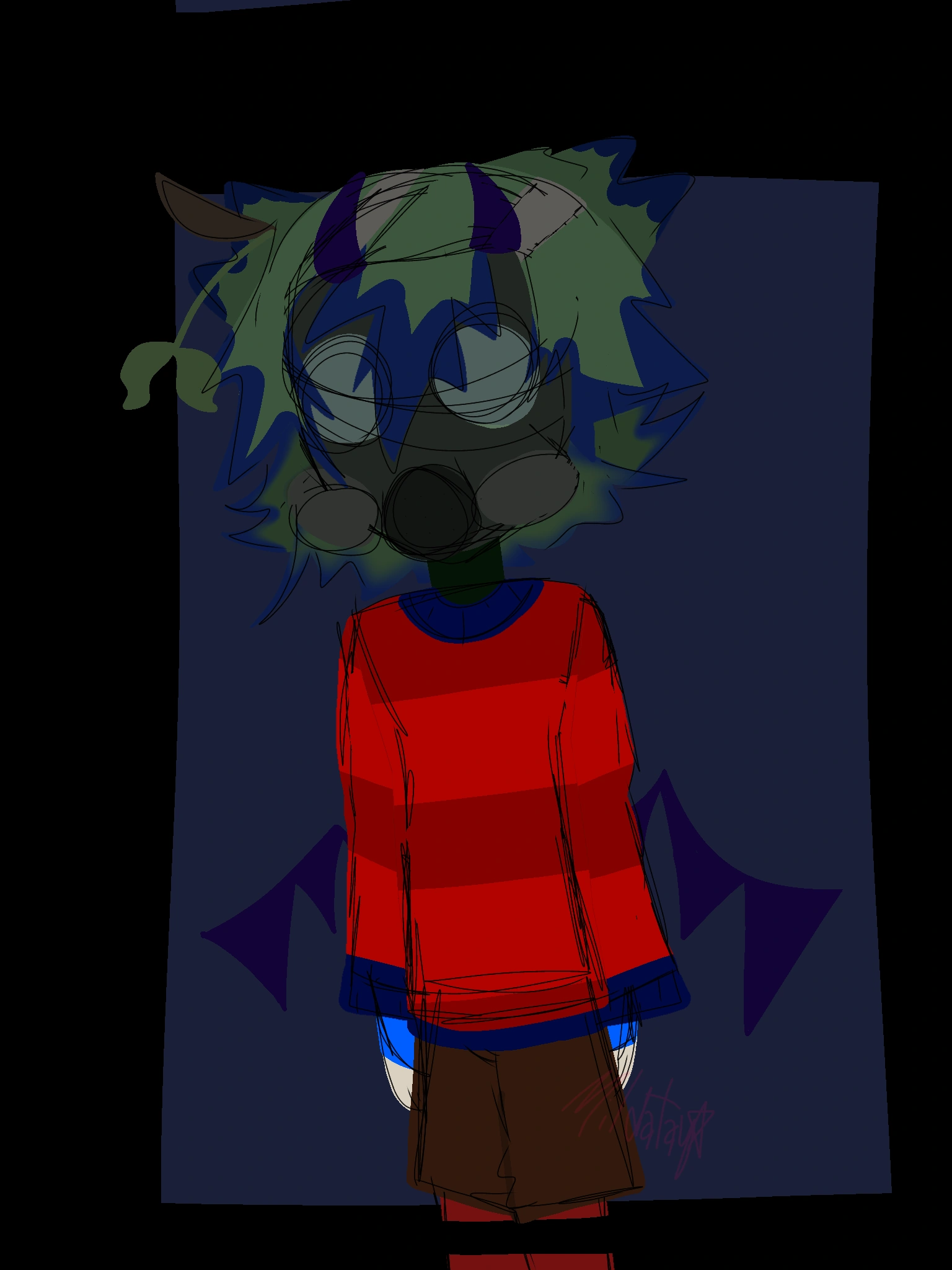 Drew my sona! 🌱 | Fandom