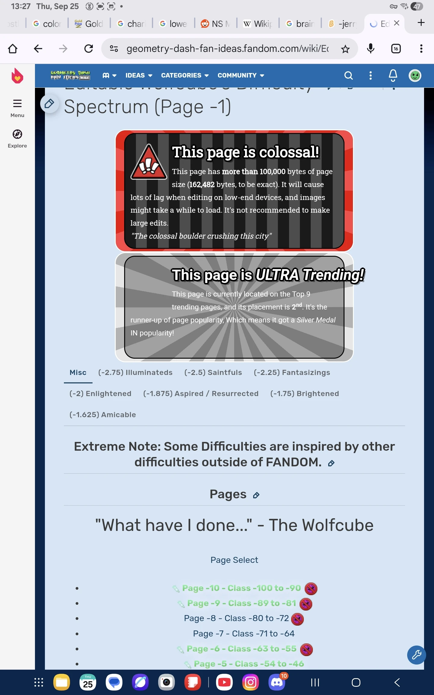Oh my gosh! EWDS Page -1, the one that I made is on #2 Trending! | Fandom