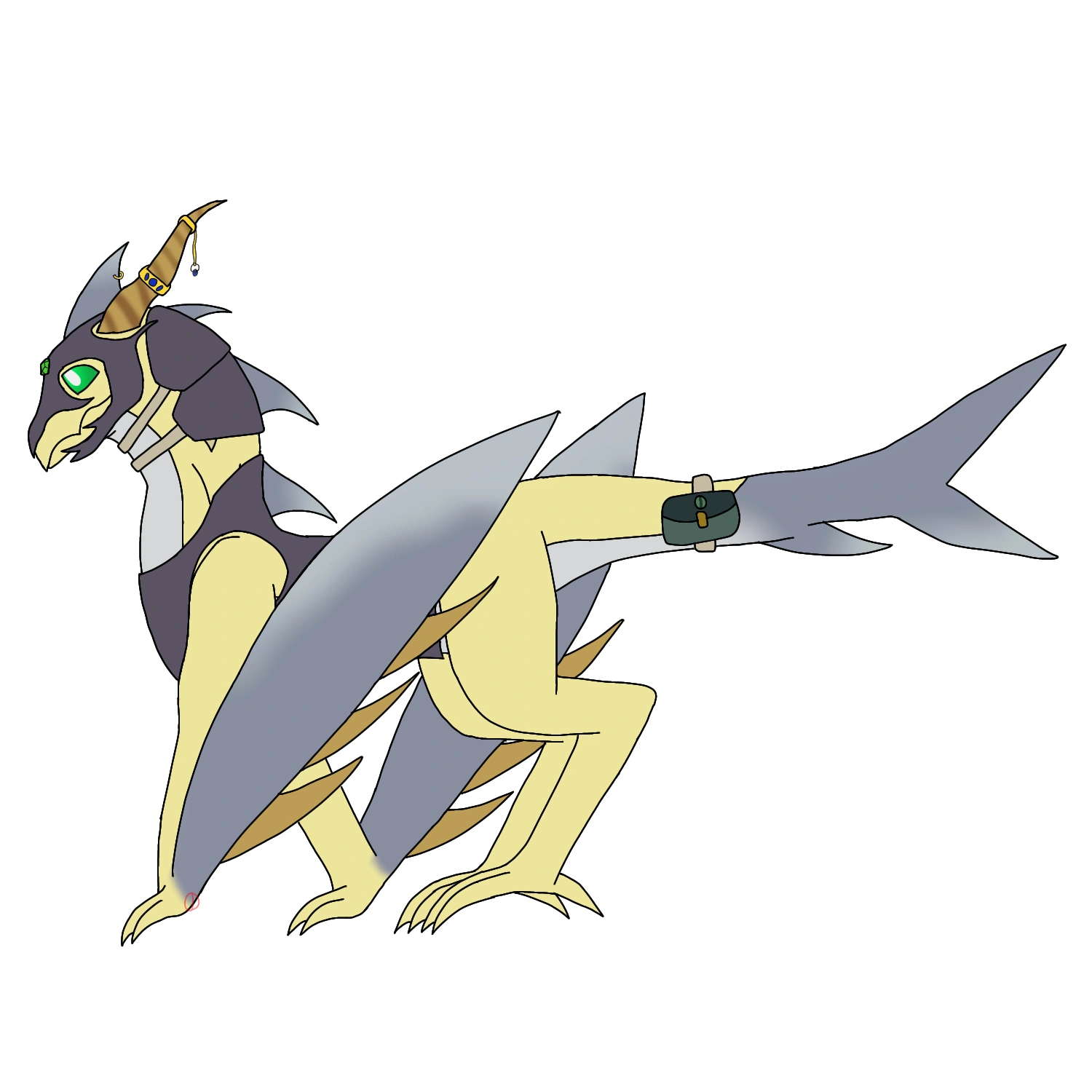 Did a fullbody ref for Foolish as a Dragon to practice armor | Fandom