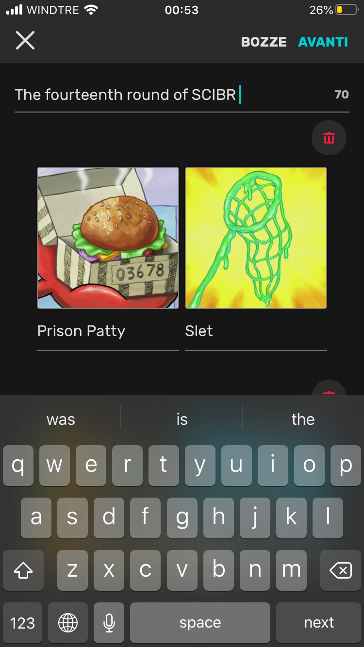 Sneak peek of the fourteenth round of SCIBR | Fandom