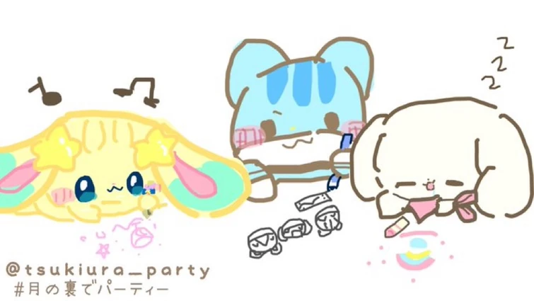 Hello. I'm a Japanese Sanrio fan. Nice to meet you! I'm drawing a comic ...