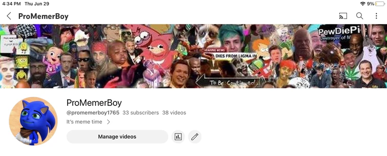 My new classy YouTube banner | Fandom