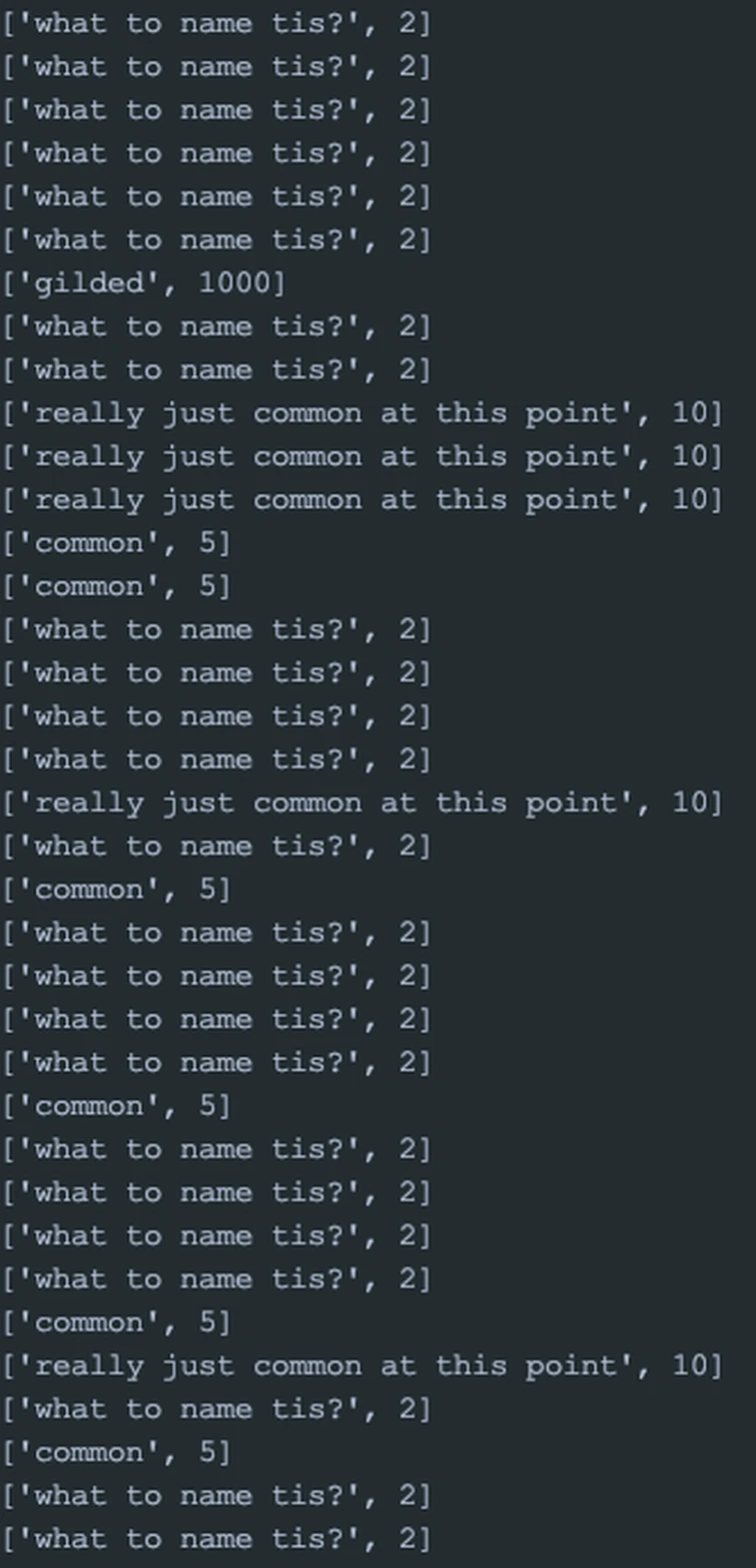 sols rng in python V2 #2 | Fandom