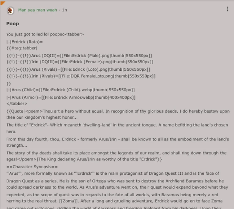 (Off topic) bruh, someone just did something completely dumb on my message wall. | Fandom
