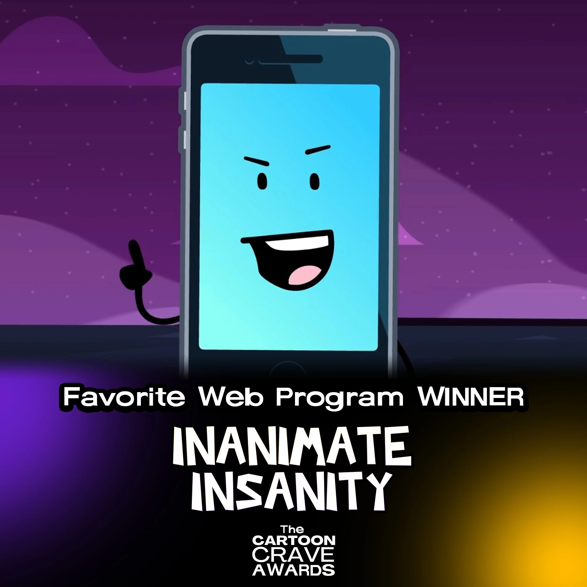 II won the Cartoon Crave Awards in the Favorite Web Program category ...