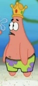 Patrick wearing a crown | Fandom