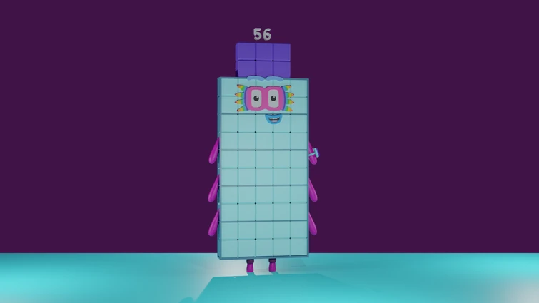 I recreated Numberblock 56 | Fandom
