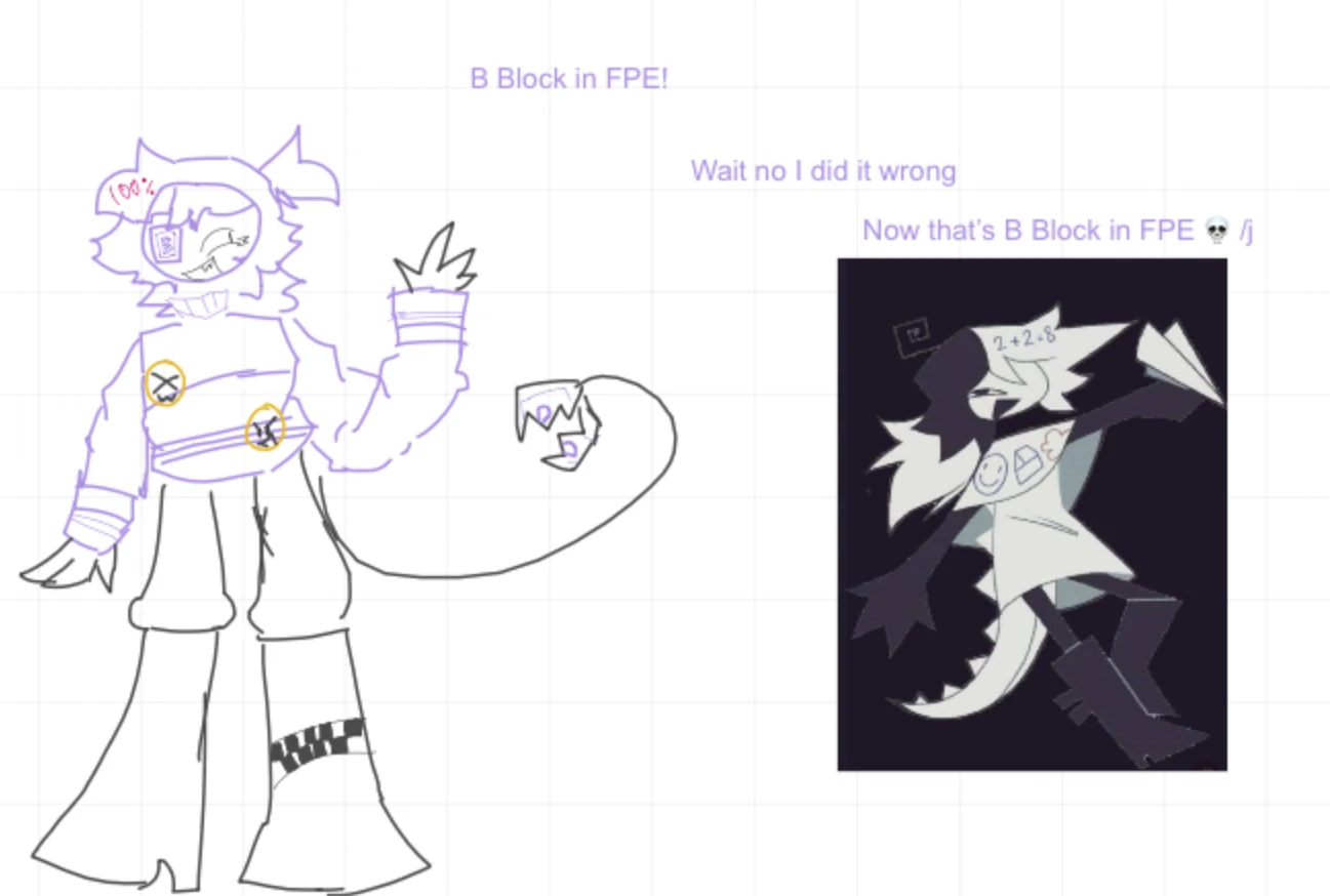 Turns your B Block into paper but she’s also humanized??? | Fandom