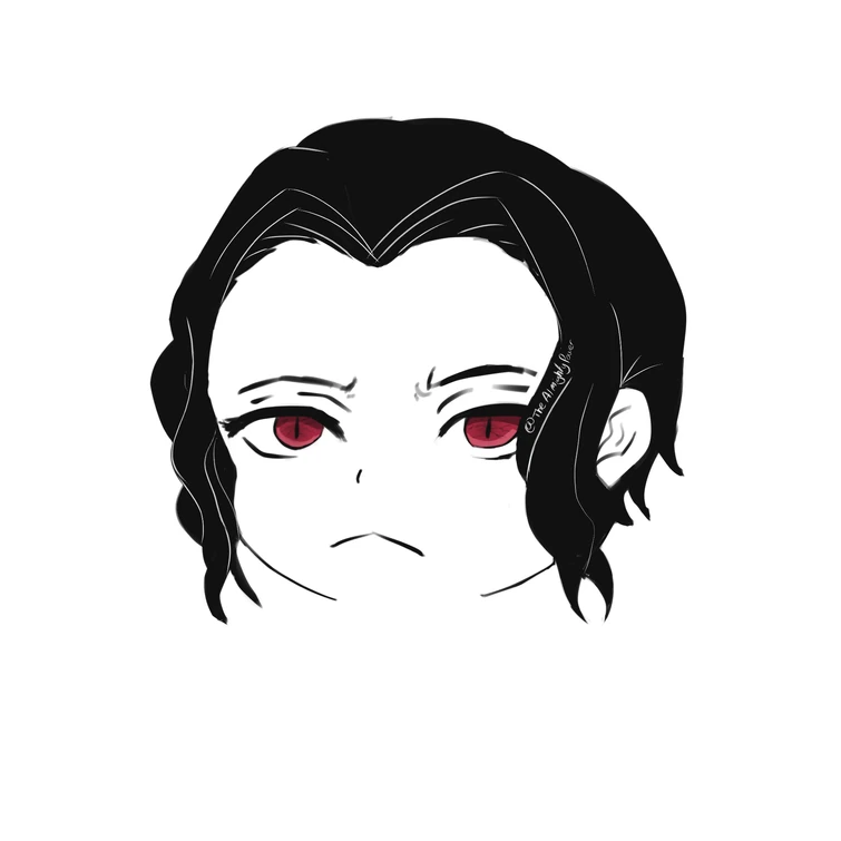 Its Muzan day so i doodled him from memory | Fandom