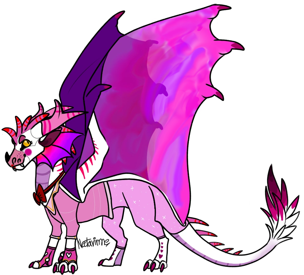 Finished FT Foxy Dragon + Adopt WIP (TW: Bright Colors) | Fandom