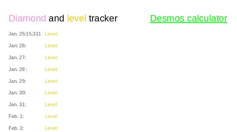 My royale high diamonds and level(gets updated every day) | Fandom