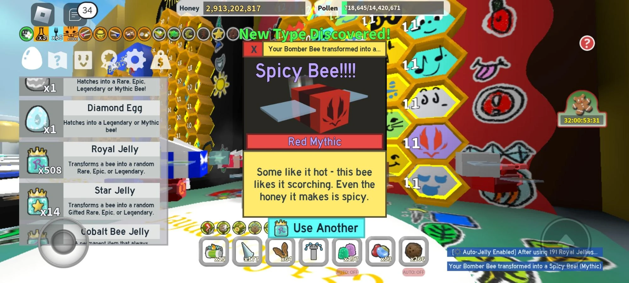 I have got 2 mythic bees in 2 days | Fandom