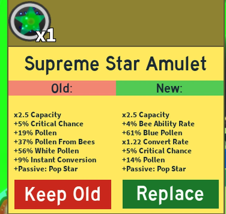 yo this a w pop star amulet right? | Fandom