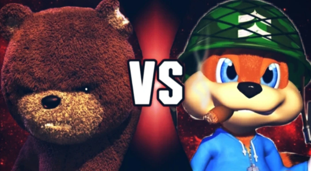 Death battle naughty bear vs conker (behaviour interactive vs conker's ...