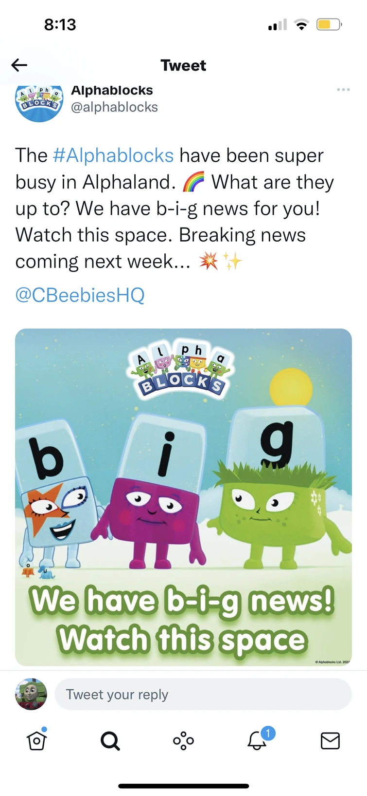 Another Alphablocks is coming | Fandom